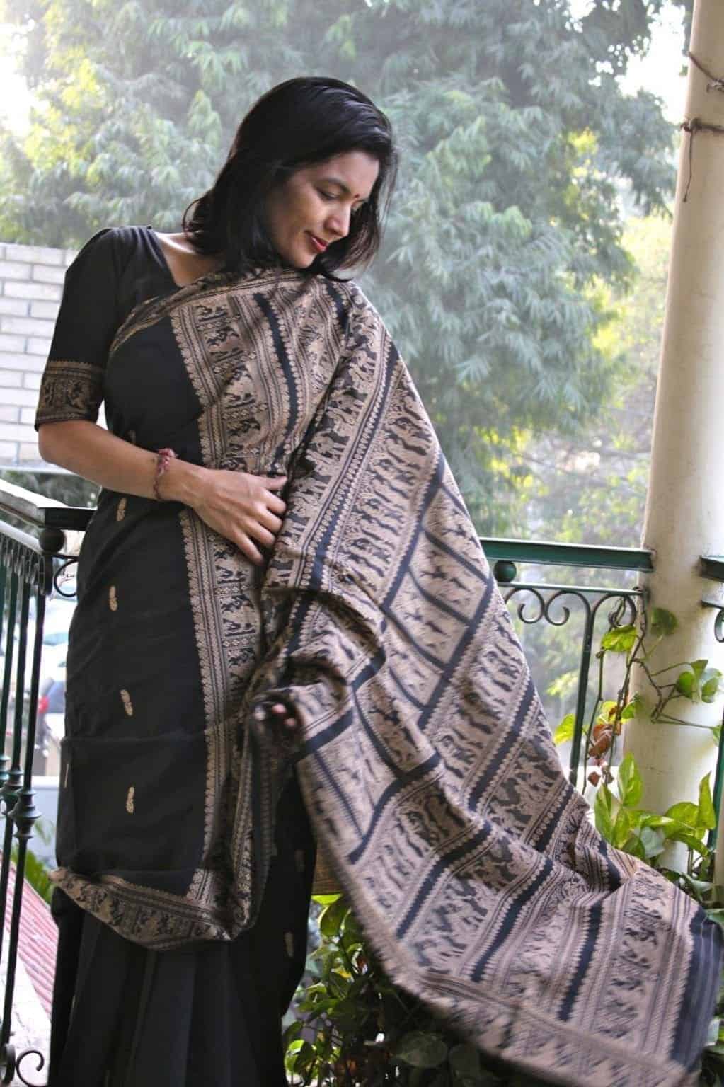 9 Famous Bengali Silk Saree Types - Icy Tales